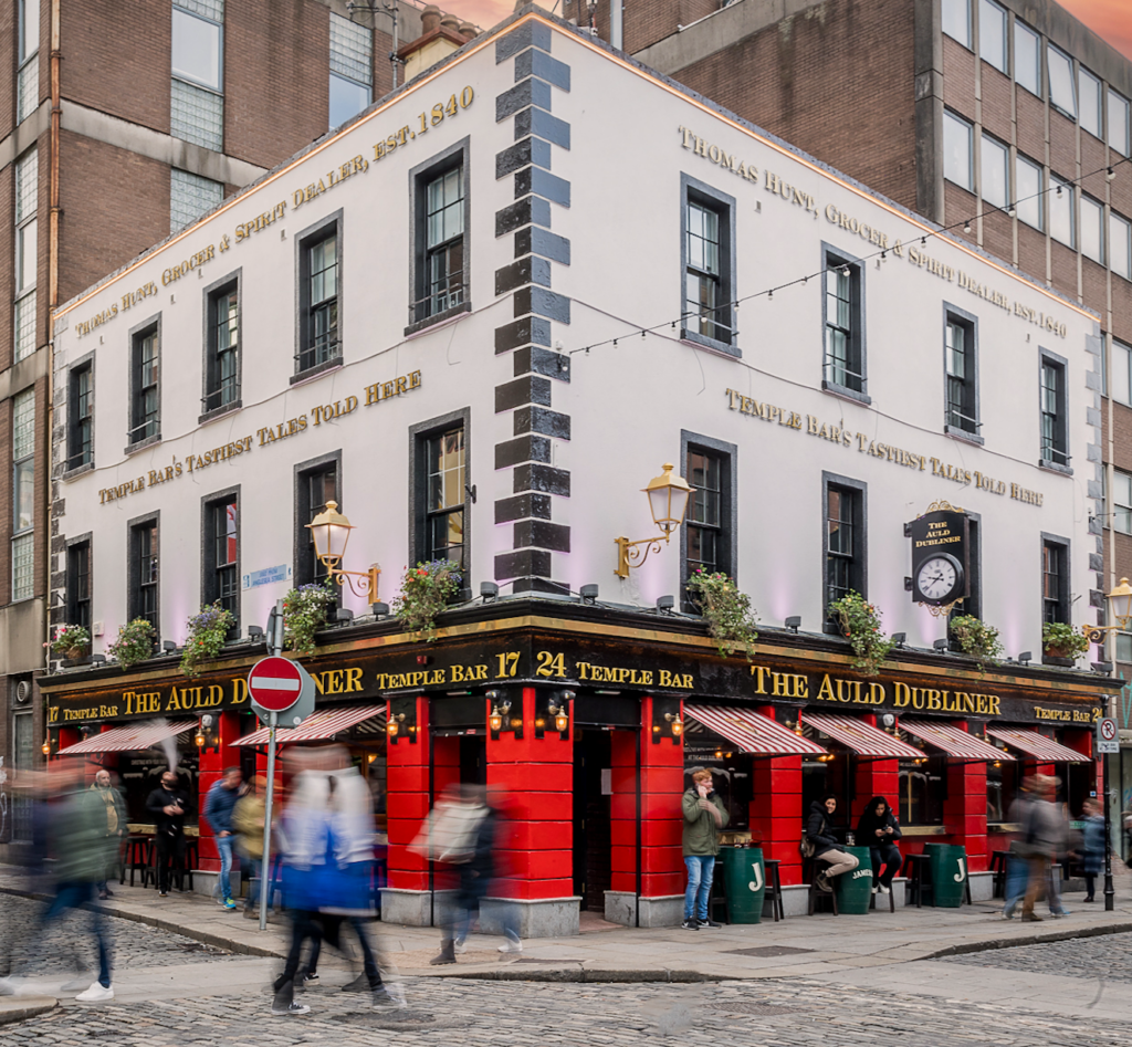 Location | Best Pubs in Temple Bar | The Auld Dubliner Pub